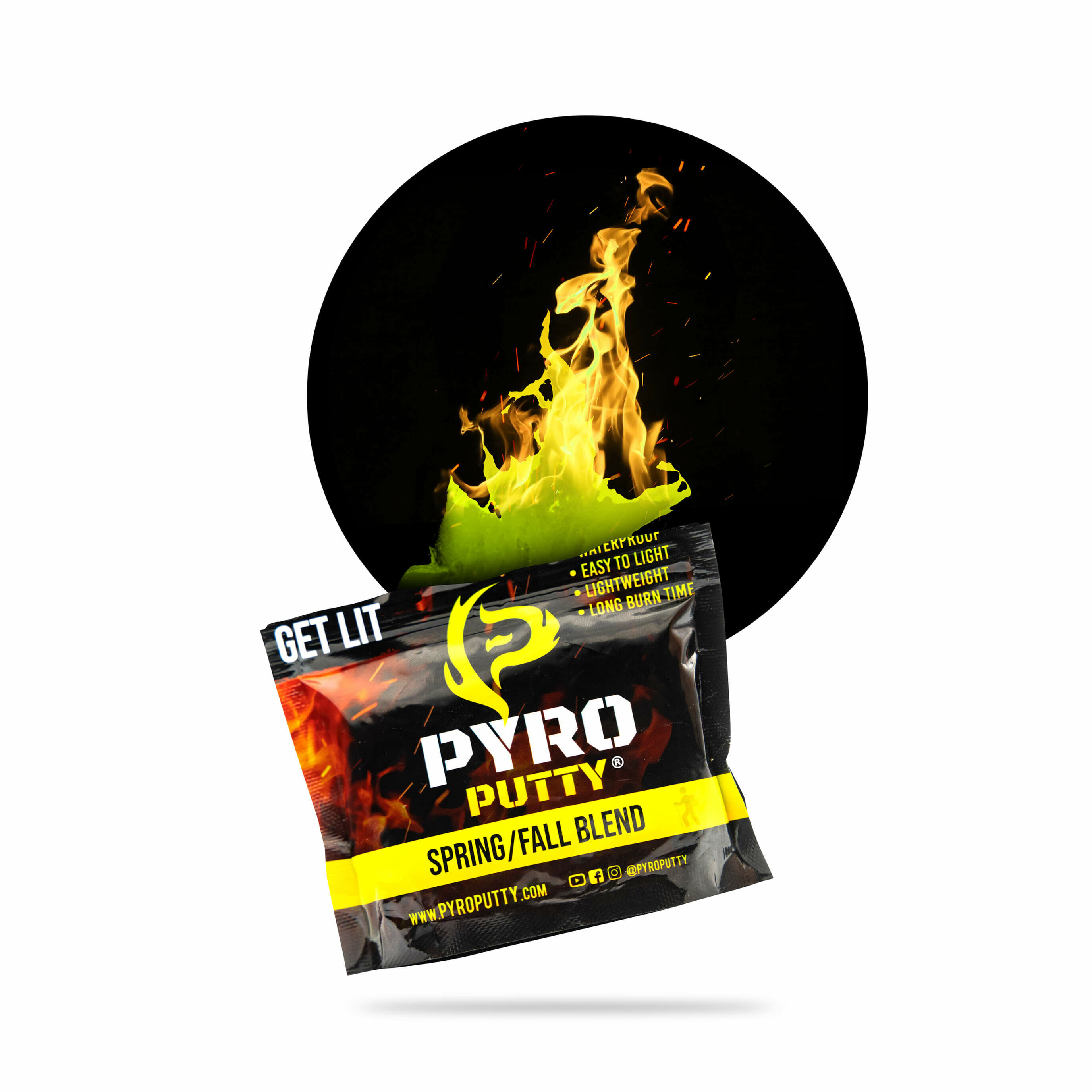 Pyro Putty 2 oz Spring/Fall Waterproof Fire Starter | Phone Skope